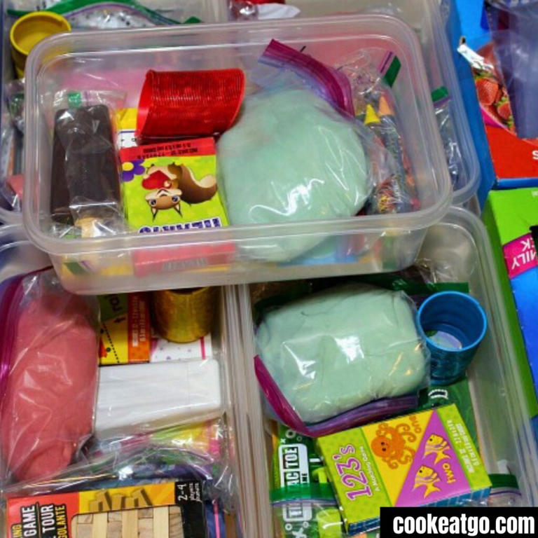 Easy Homemade Play Dough Plus Kids Activity Kits!