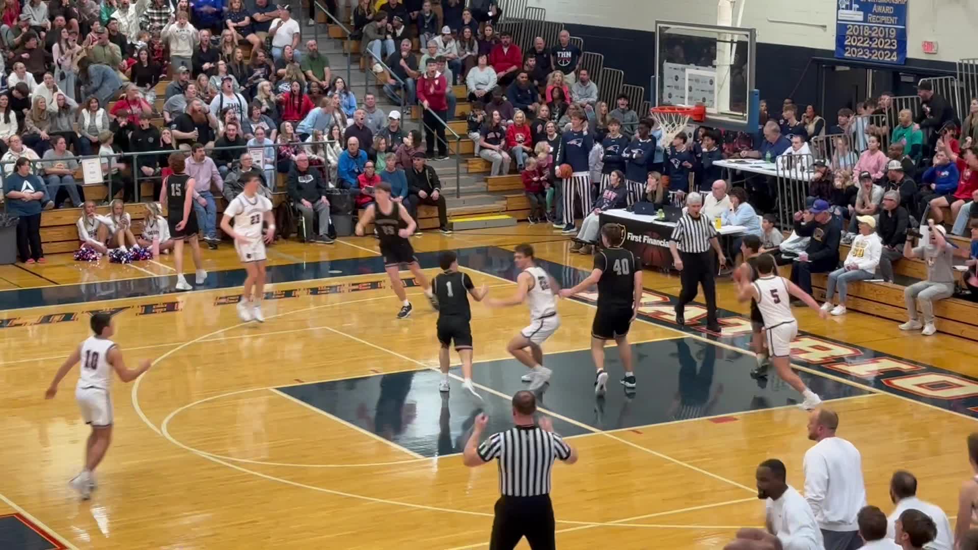 Bloomfield star Blake Neill hit a three with 10 seconds left to force ...