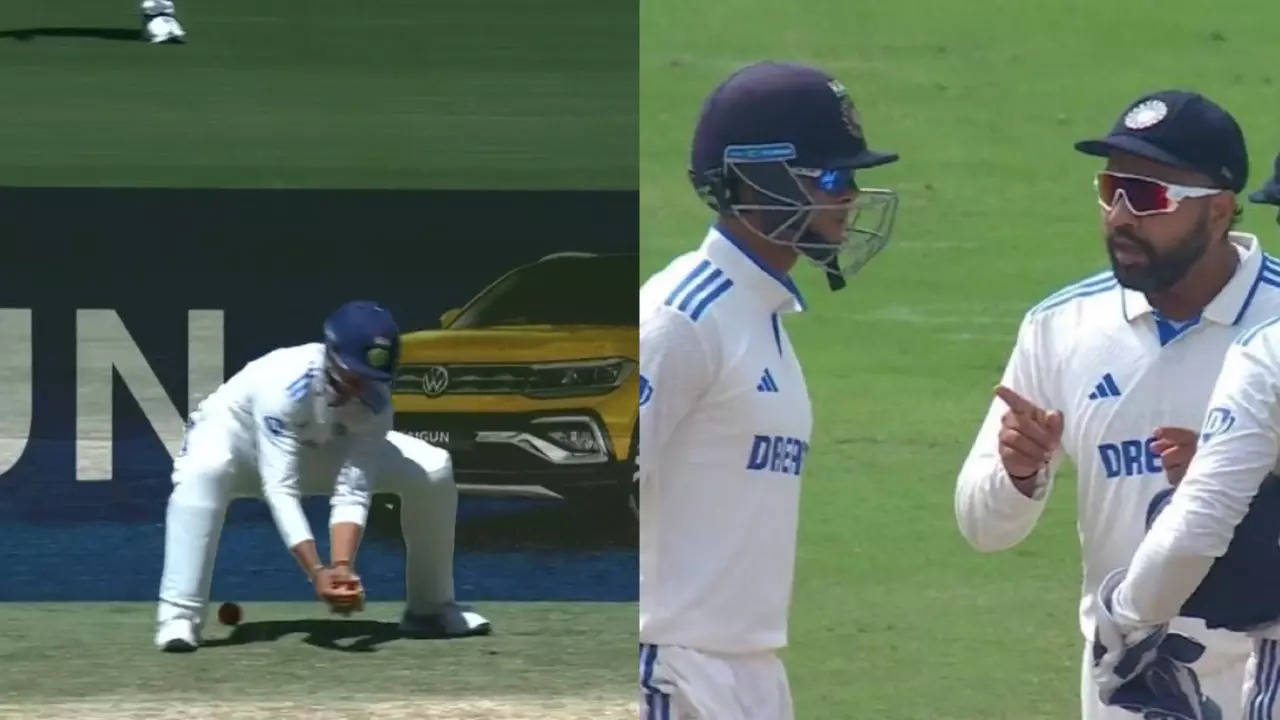 Yashasvi Jaiswal Drops Three Easy Catches On Day 4; Rohit Sharma's ... Yashasvi Jaiswal Drops Three Easy Catches On Day 4; Rohit Sharma's ...