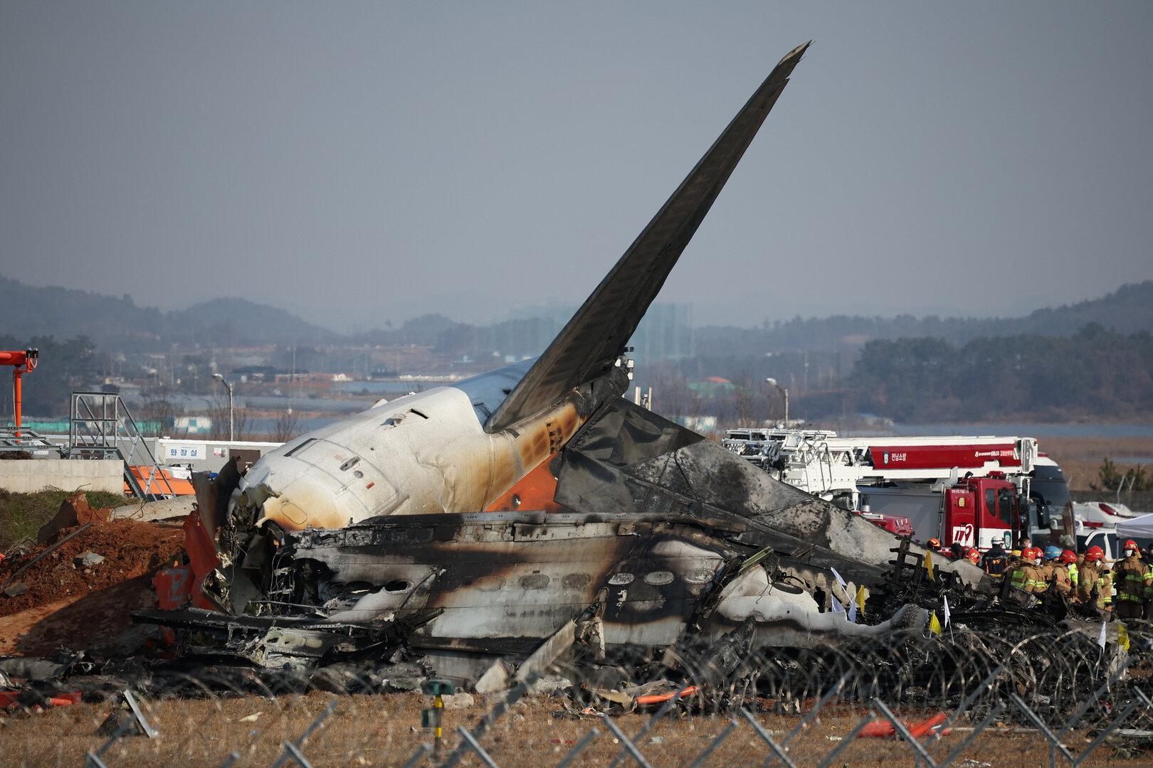 Crash bei der Landung: 179 Tote nach Flugzeugunglück in Südkorea