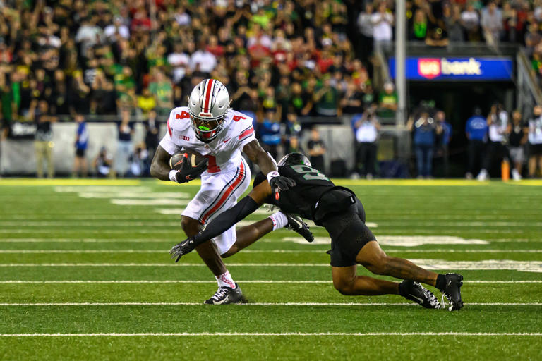 College football postseason rematches: Ohio State-Oregon to face again ...