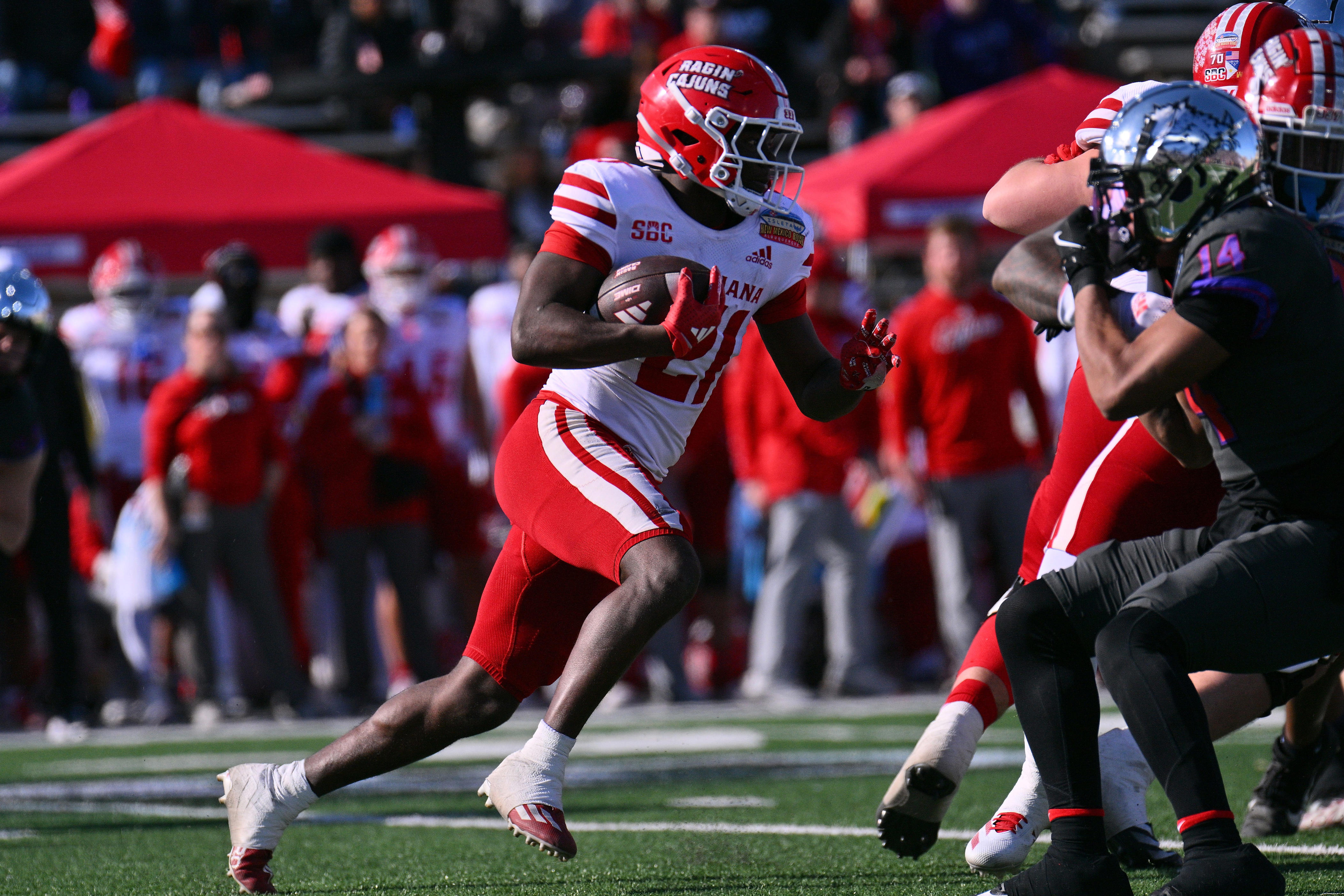 A one-two punch: UL football turn to Perry, Davis for rushing attack in ...