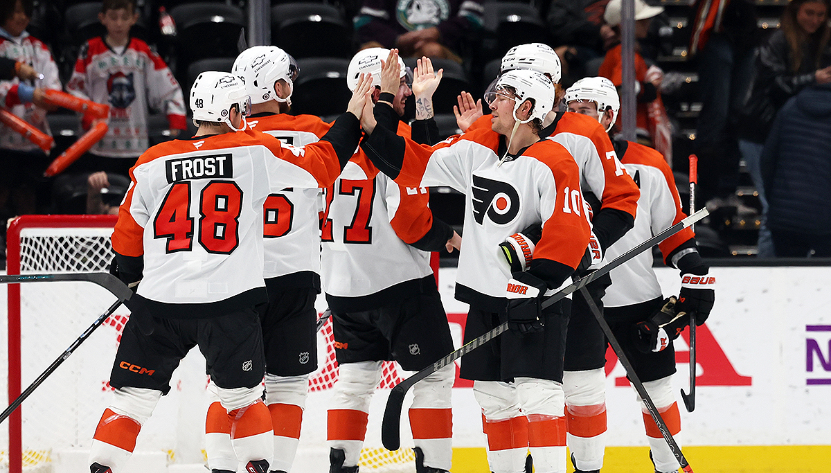 Flyers win first matchup vs. Gauthier; Michkov benched in 3rd period