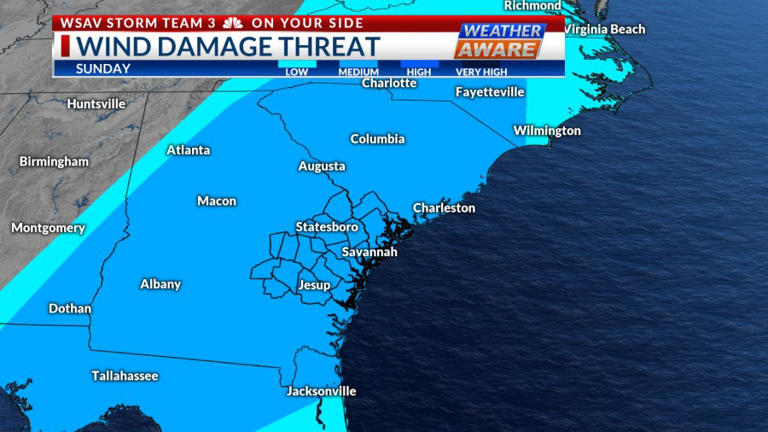 Weather Aware Sunday: Strong to severe storms possible Weather Aware Sunday: Strong to severe storms possible