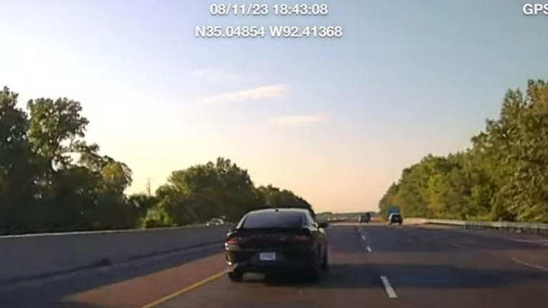 Dodge Charger Eats It Big Getting Fancy Running From Police
