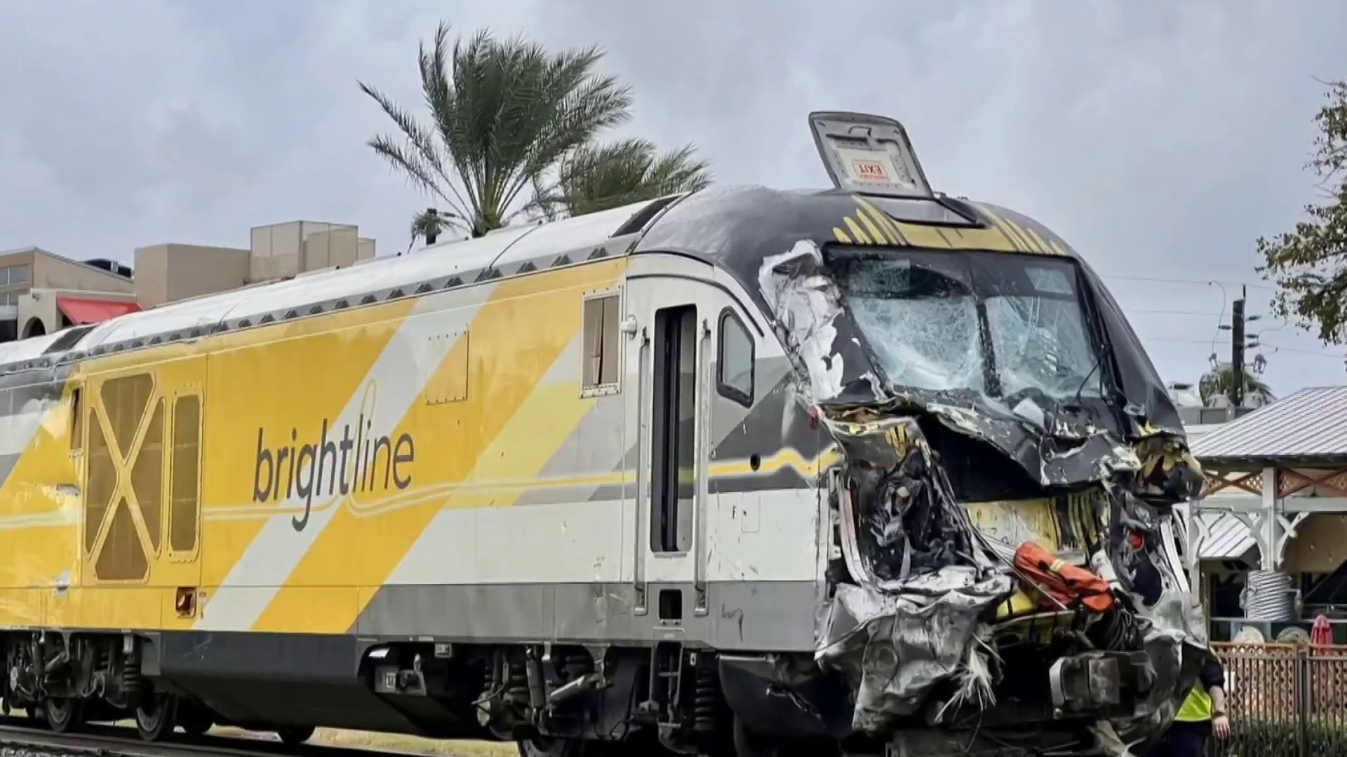 At least 15 injured after Brightline train crashes into fire truck in ...