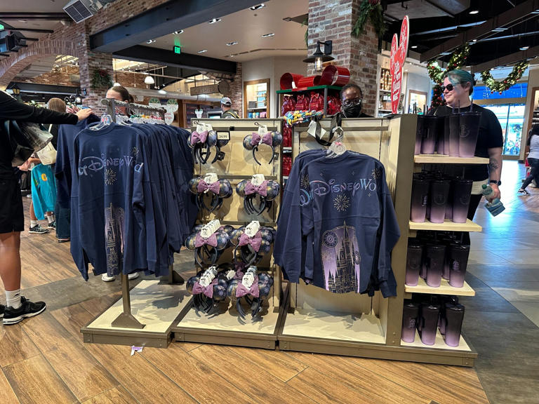 New Purple Walt Disney World Fireworks Spirit Jersey, Ears, and ...