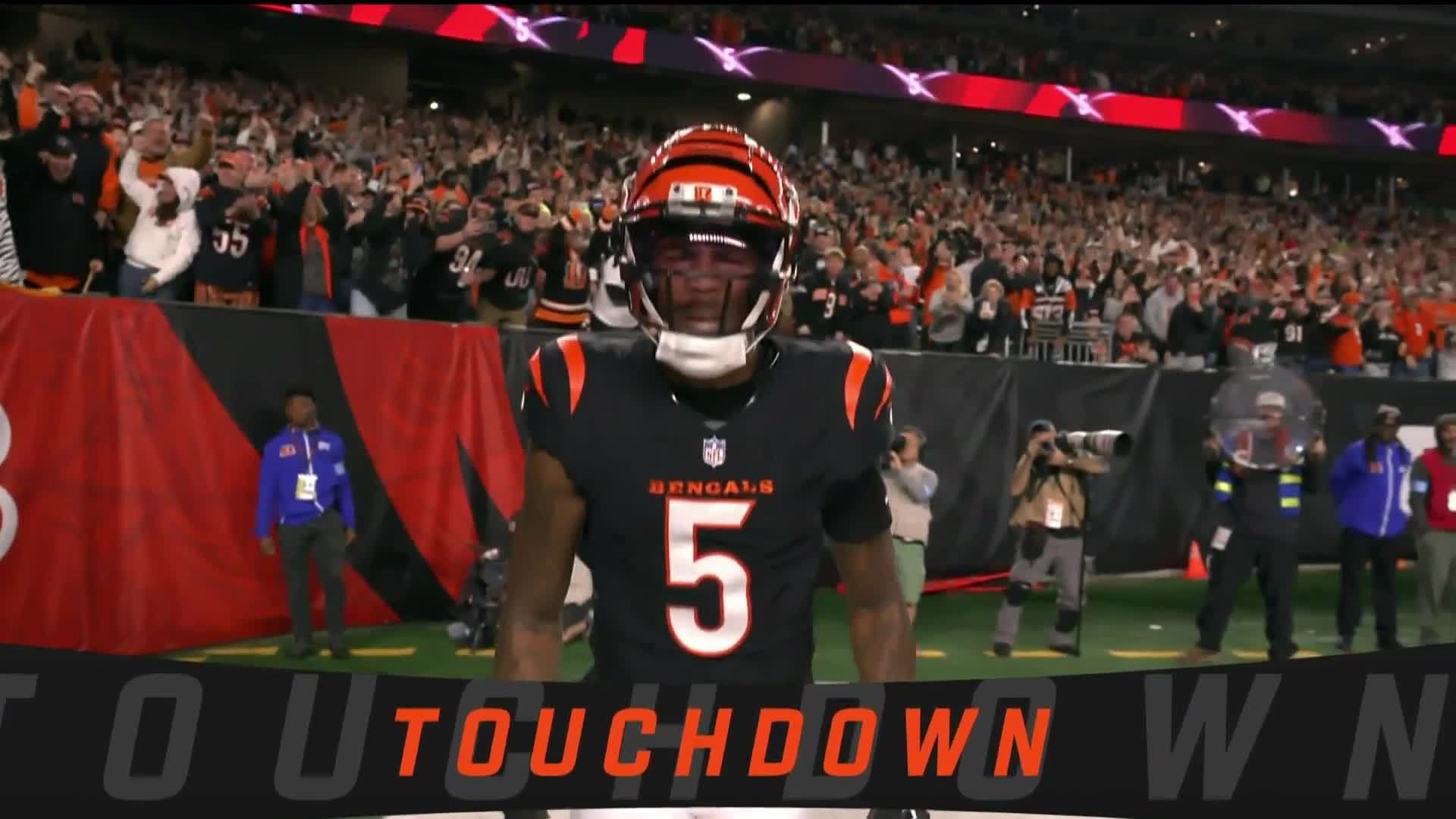 Can't-Miss Play: Higgins' toe-tap TD gives Bengals a six-point lead in ...