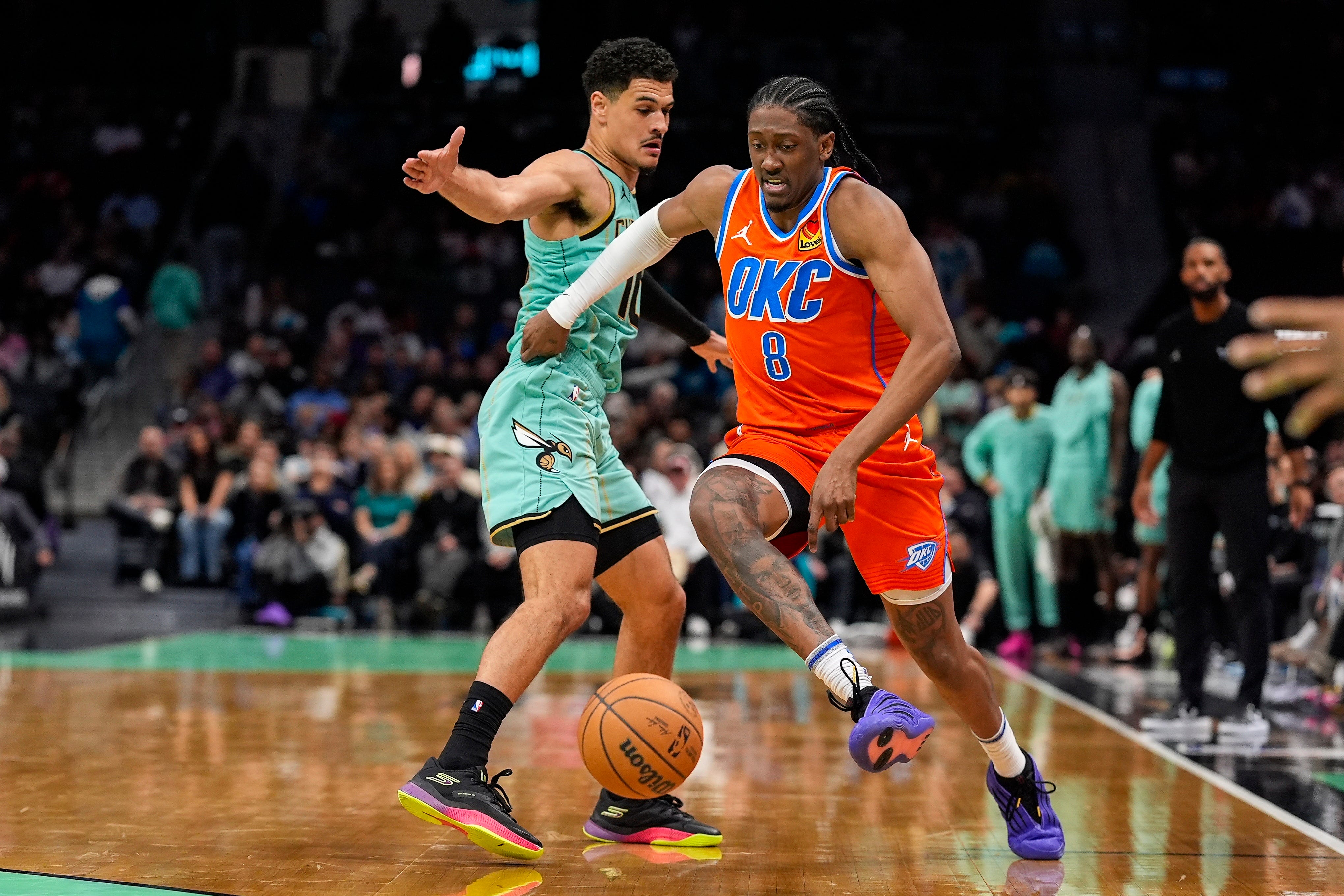 Full injury report for Saturday's Thunder vs. Hornets matchup