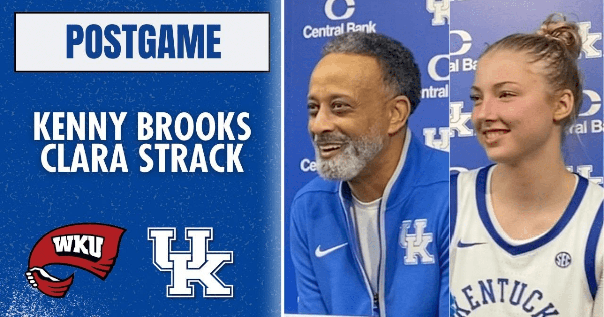 WATCH: Kenny Brooks, Clara Strack recap 88-70 win over WKU