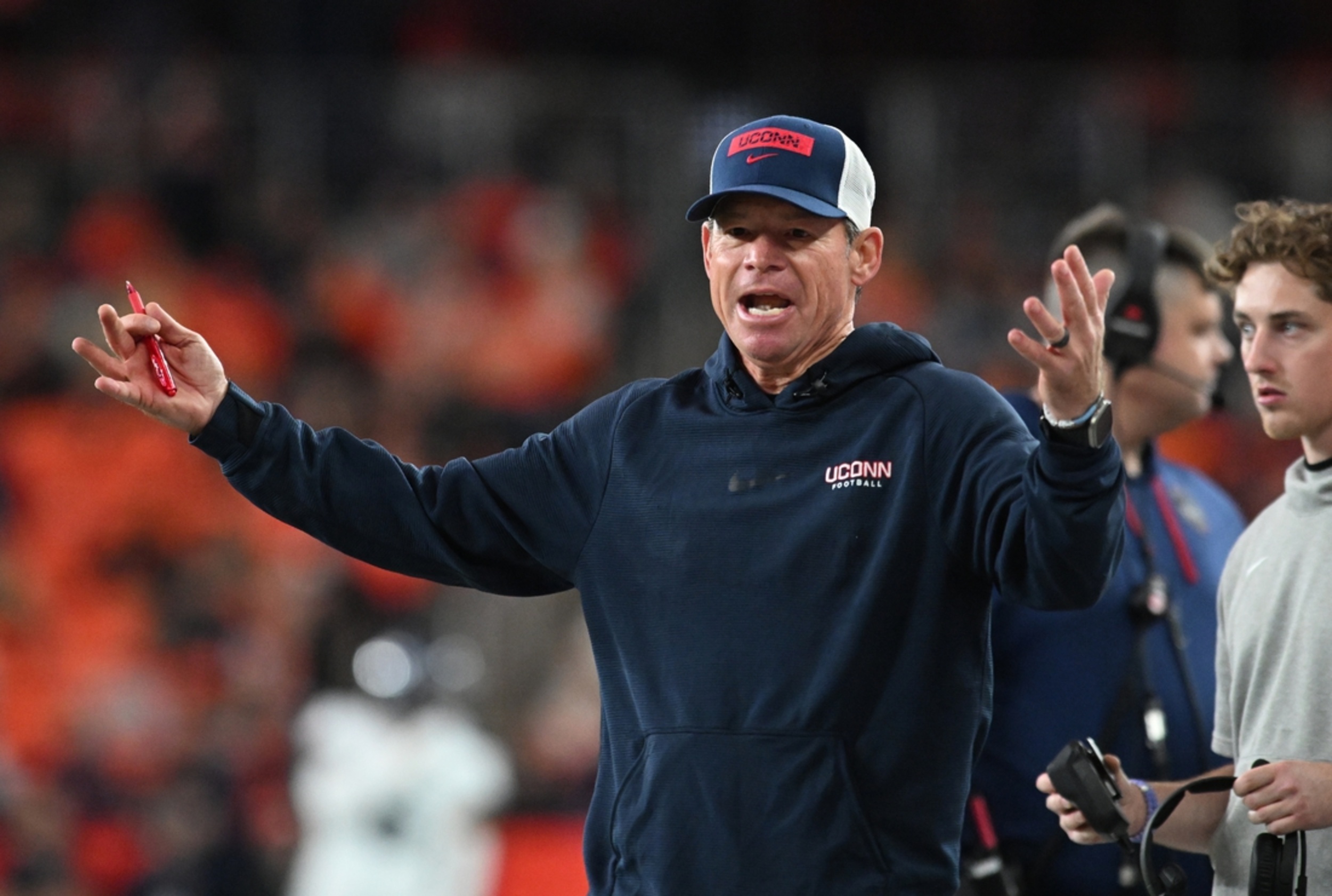 UConn coach Jim Mora gets extension through 2028