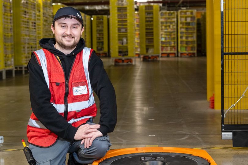 The Amazon warehouse workers who play their part in getting your orders ...