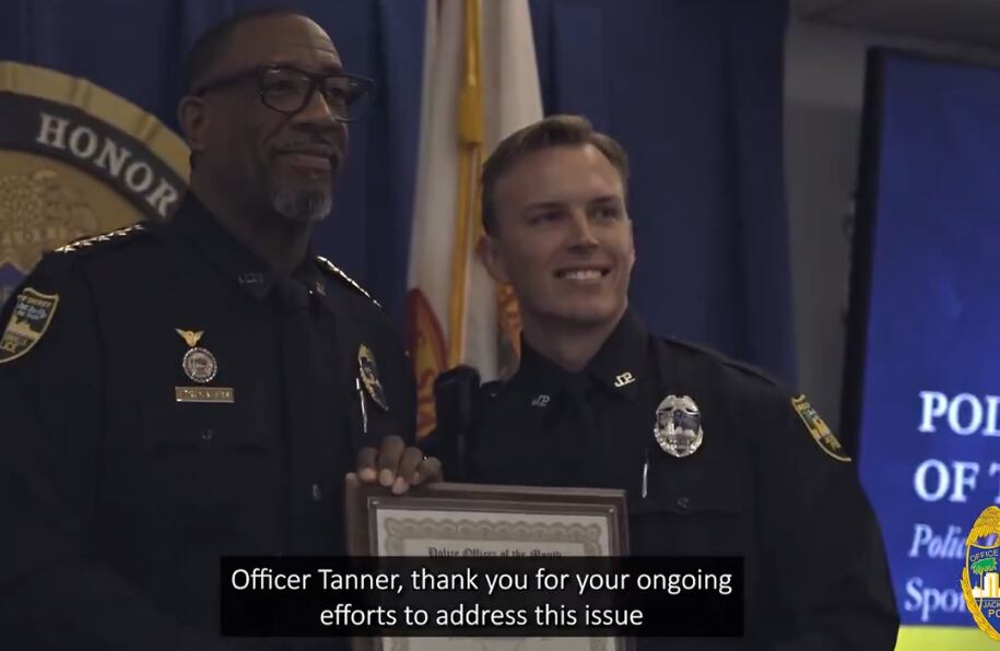 JSO District 3 Patrol Officer named Officer of the Month for theft ...