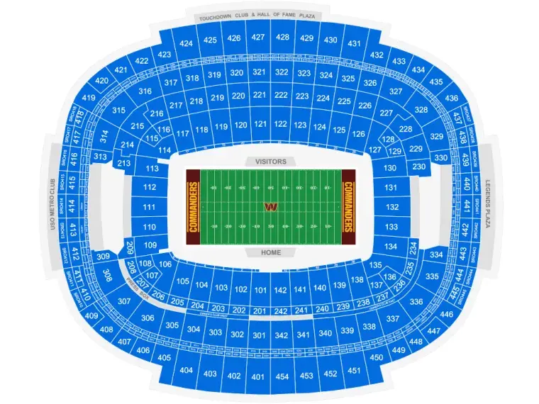 Commanders tickets 2025: Best prices, full schedule, stadium guide for ...