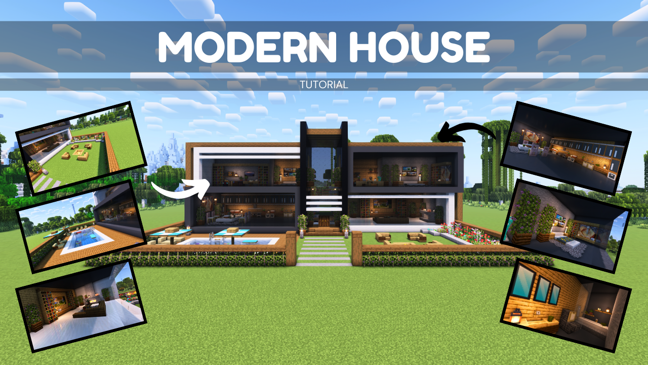 Masterpiece in Blocks: Building a Stunning Modern House in Minecraft