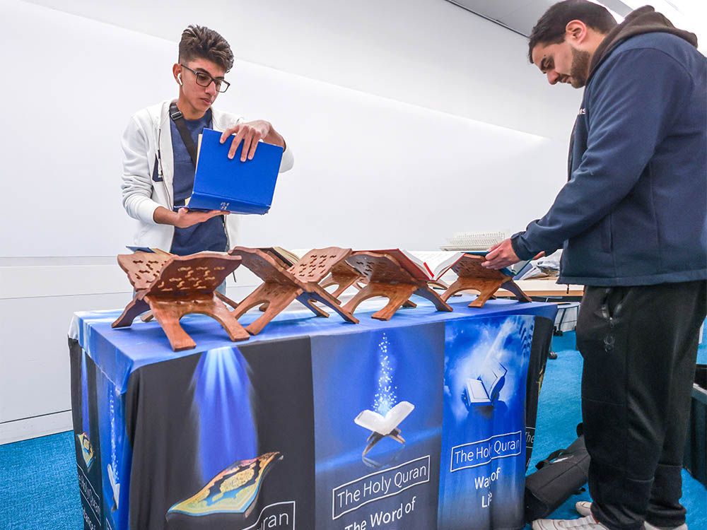 Muslim youth aim to clear up misunderstandings about Islam through ...