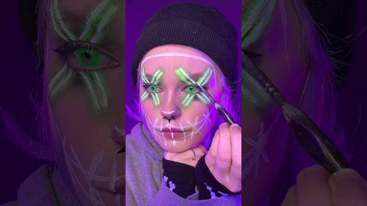 Step-by-Step Purge Mask Makeup