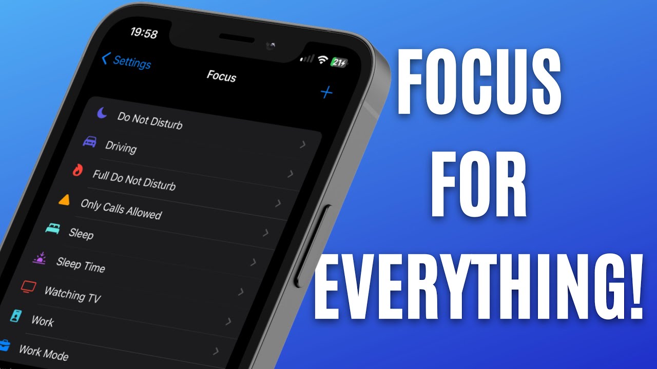 Simplify Your Life With Focus Mode On Your iPhone