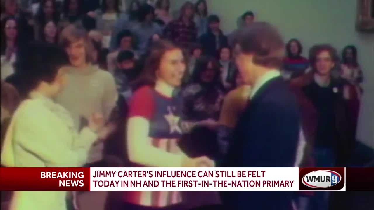 Jimmy Carter's influence can still be felt in New Hampshire