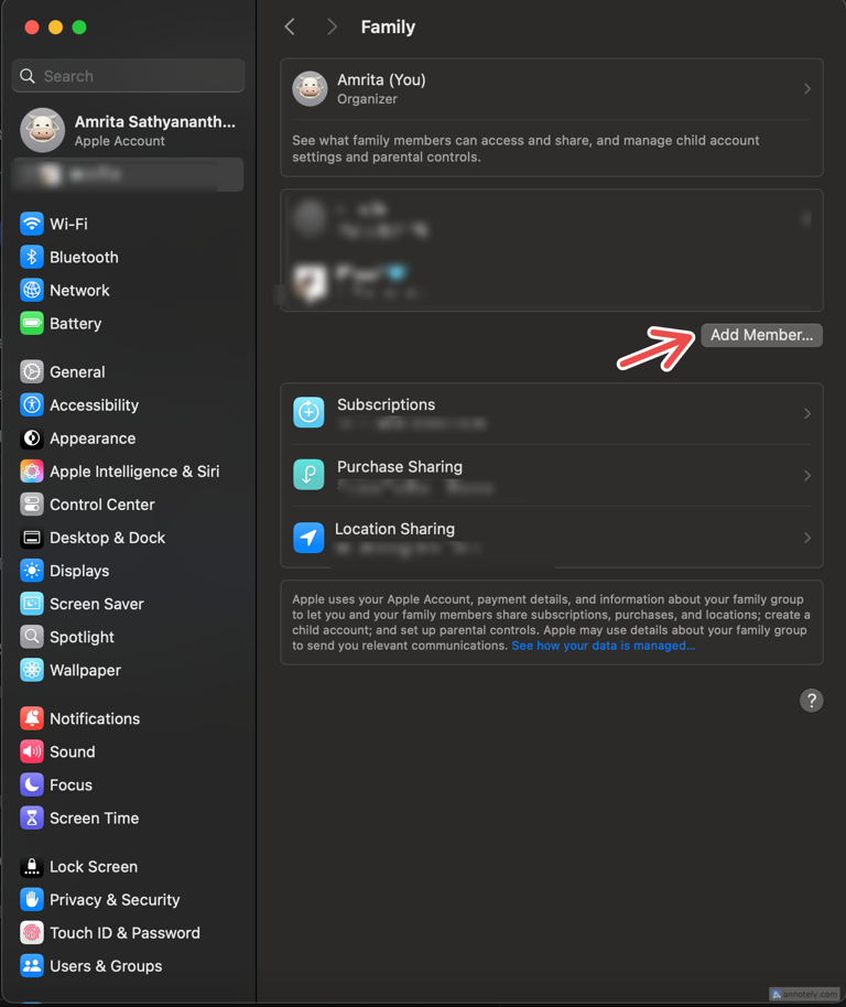 How to Set Up Apple Family Sharing