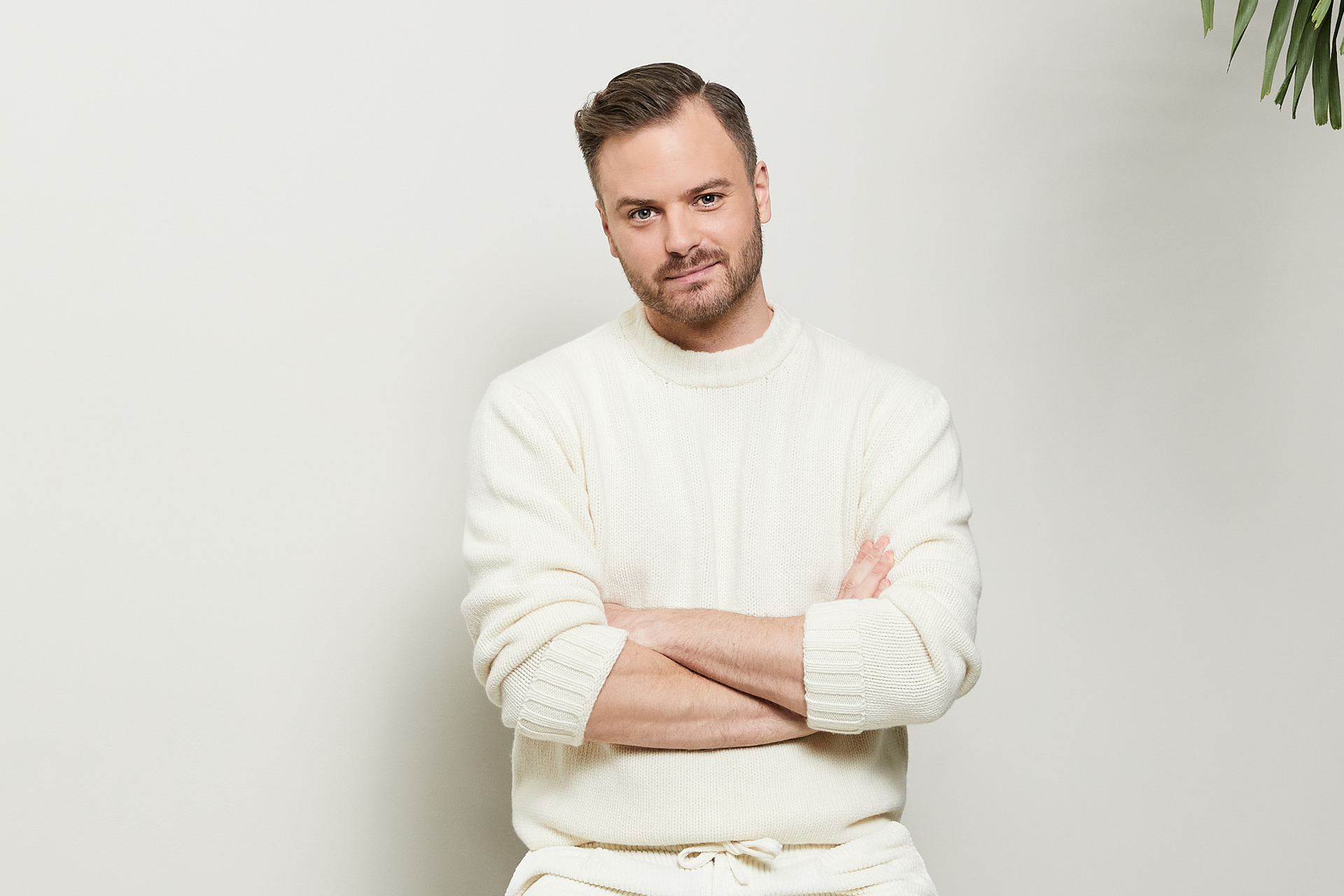 Hier moet Jim Bakkum erg aan wennen