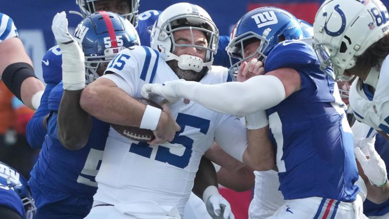 Colts eliminated from playoff contention after embarrassing loss to Giants