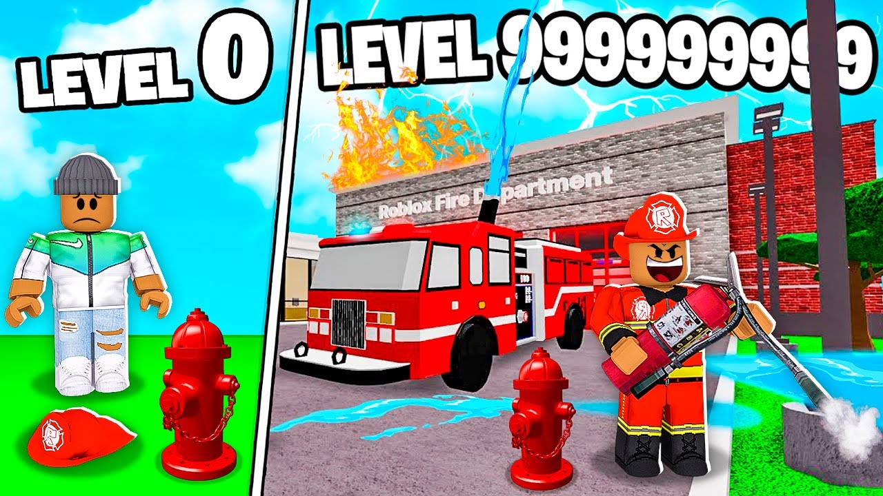 "I Built a Level 999, 999, 999 Roblox Firefighter Tycoon"