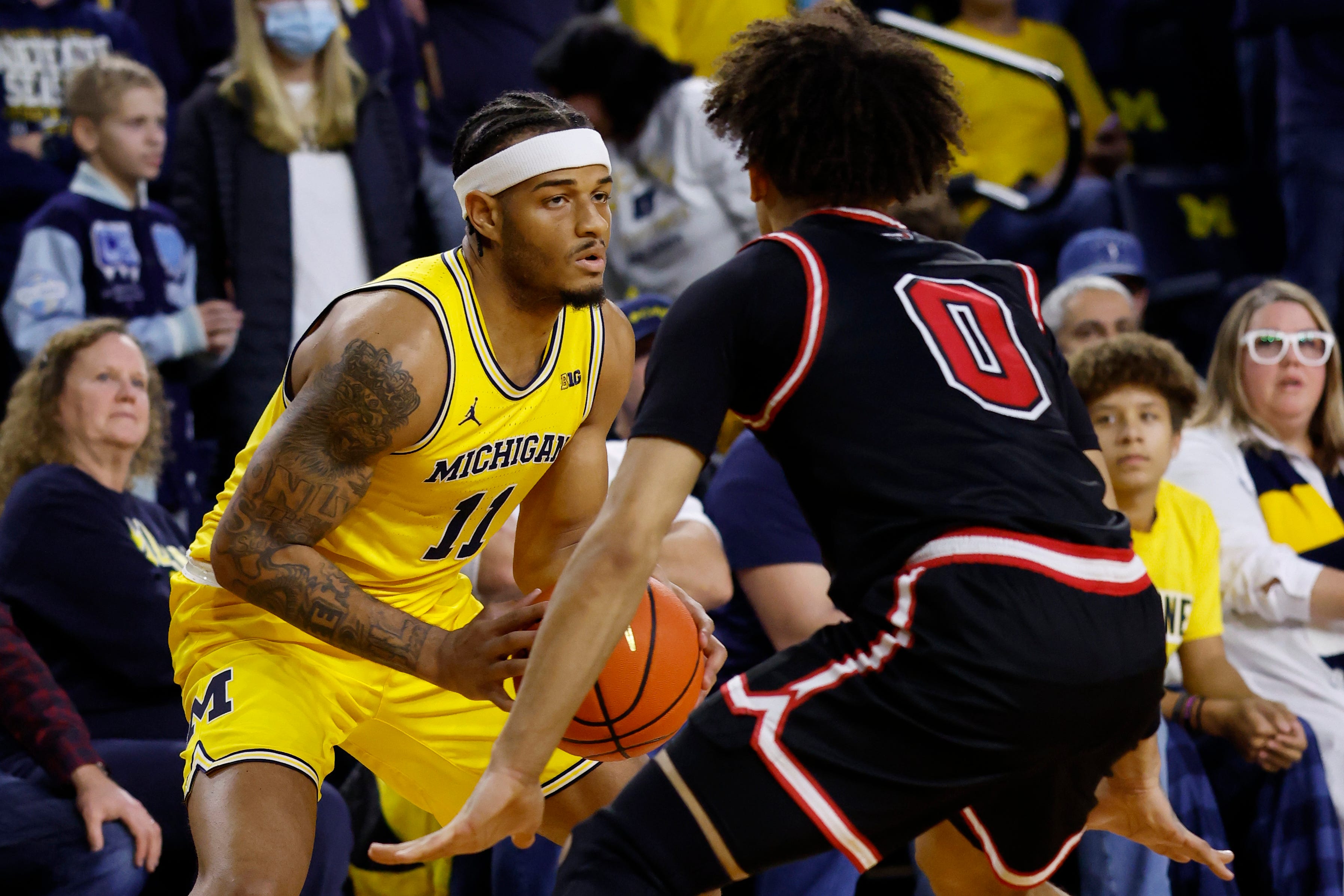 Michigan's Dusty May didn't expect Tre Donaldson to play in L.A. Then ...