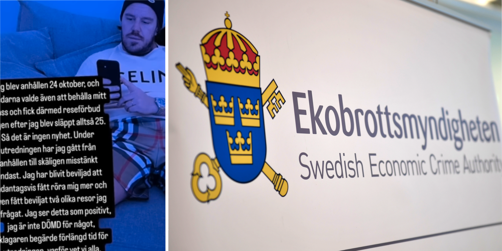 Christofer ”Chrippa” Berg gripen i Spanien