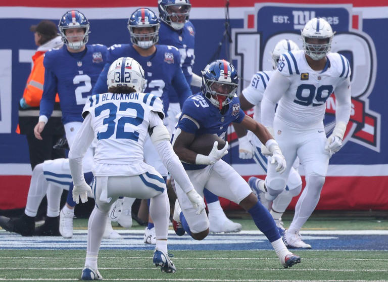 Malik Nabers, Tyrone Tracy make rookie history in Giants’ win to ...