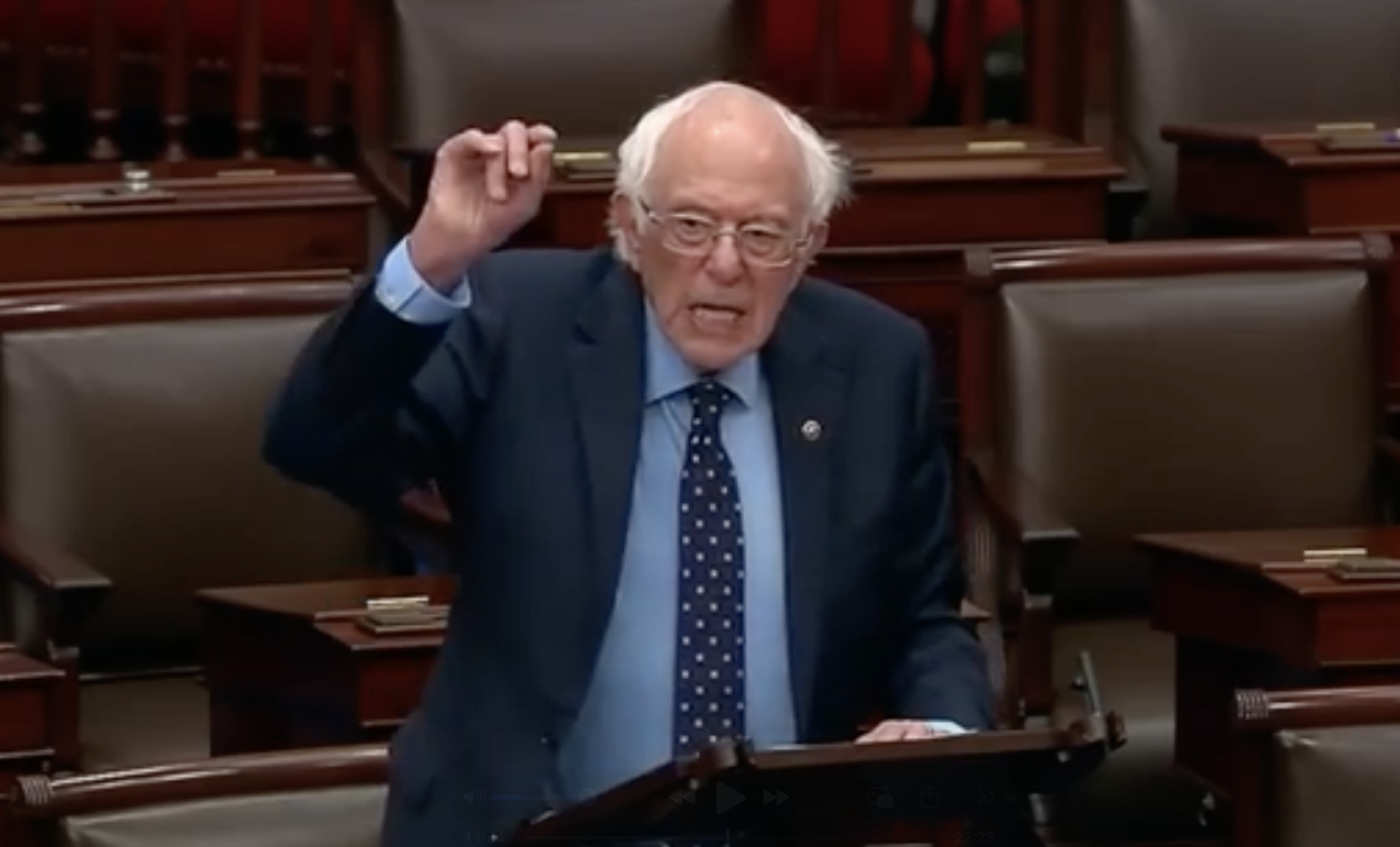 'It's Simply Factual': When Bernie Sanders Lost It On Senate Leadership ...