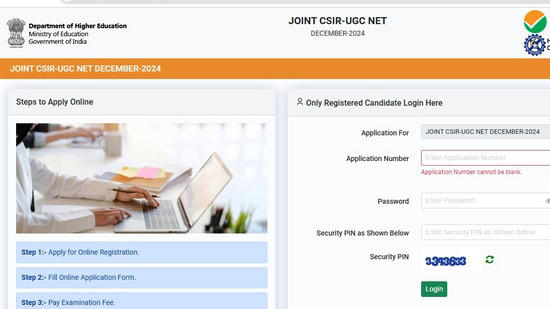 Registration for CSIR NET December 2024 exam ends today, direct link to ... Registration for CSIR NET December 2024 exam ends today, direct link to ...