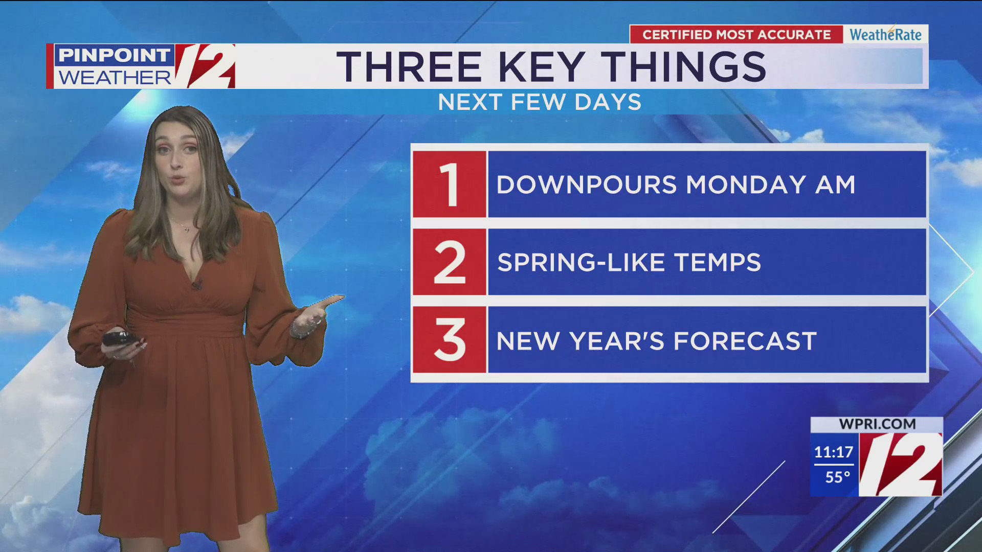 WPRI 12 Weather Forecast 12/29/14 WPRI 12 Weather Forecast 12/29/14