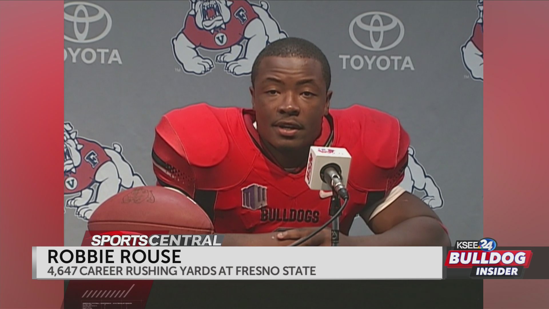 Great Moments in Bulldog History: Robbie Rouse breaks Fresno State record