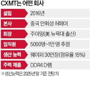 CXMT, 獨키몬다·美램버스 기술 발판으로 성장