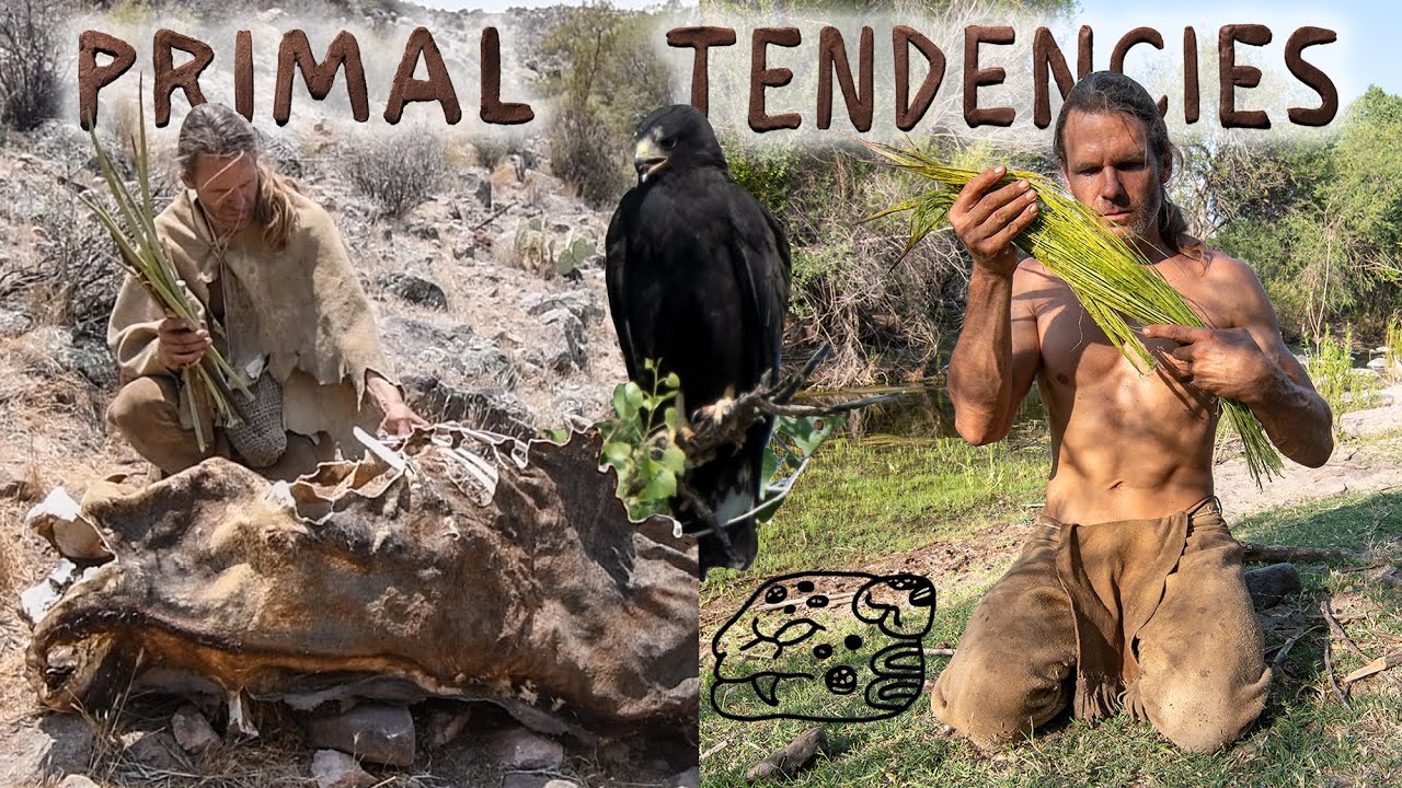 Preparing Materials for Primitive Fish Traps and the Black Hawk 🦅