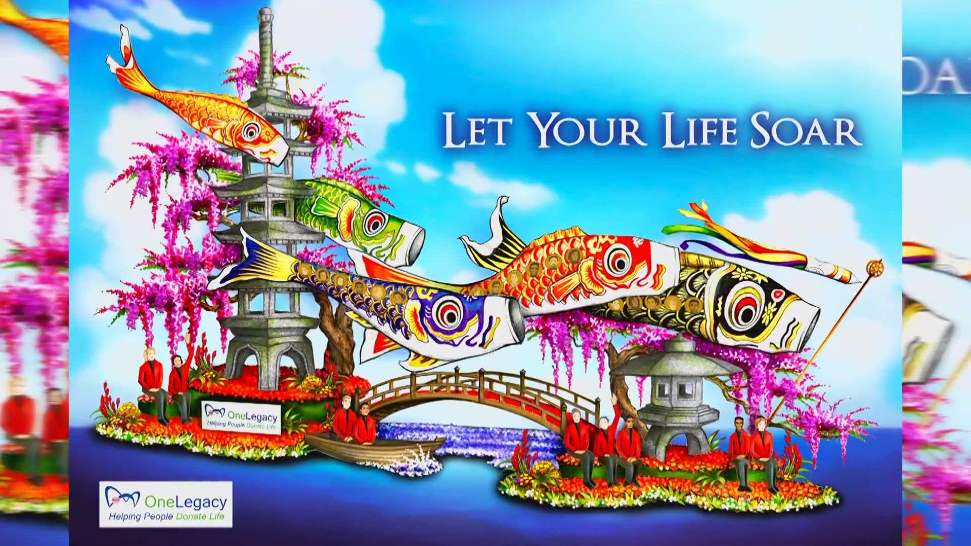 The story behind the Rose Parade's "Donate Life" float
