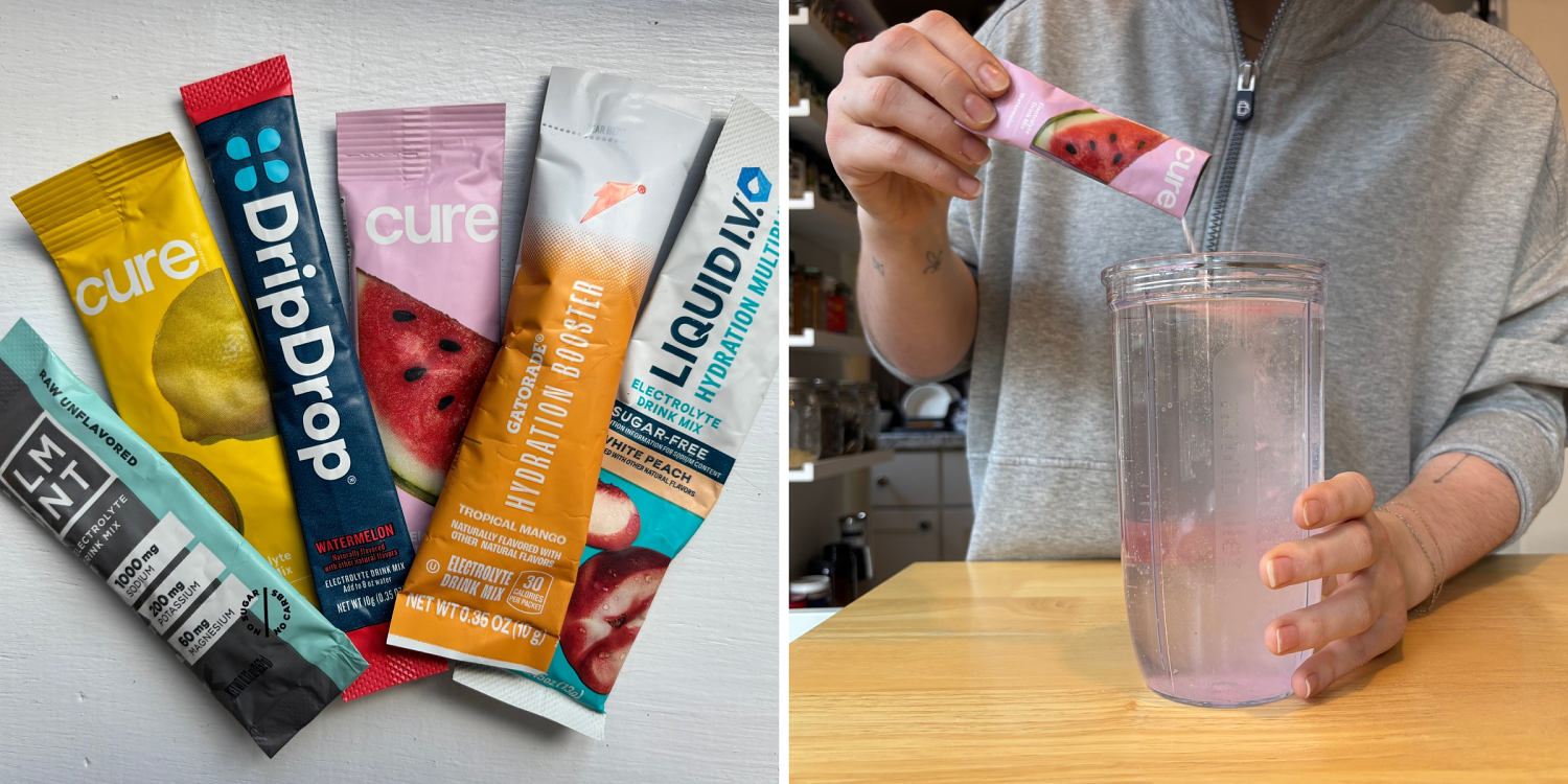 13 expert-recommended electrolyte powders that help you hydrate