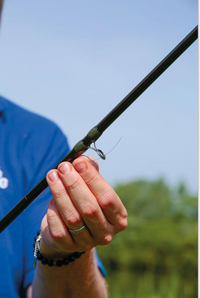 How to set up a rod for feeder fishing