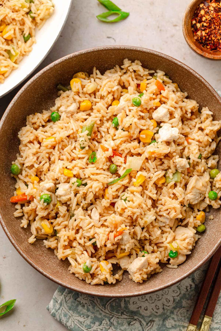 Chicken Teriyaki Fried Rice
