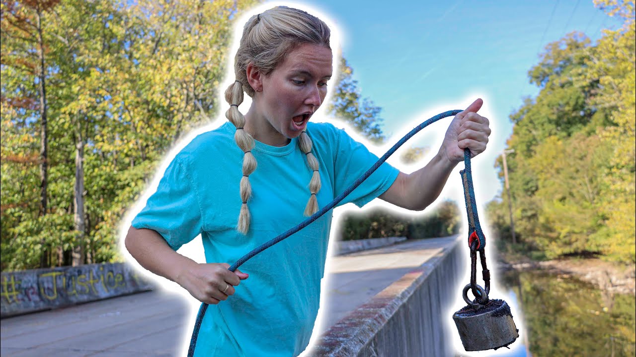 Magnet Fishing To Clean 1 MILLION Pounds of Metal In 1 Year Out Of The ...