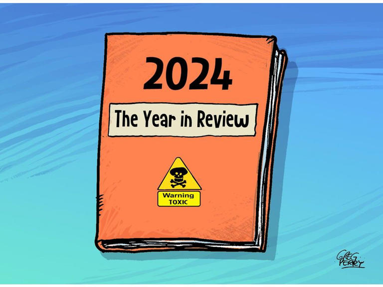 Cartoon break time: Editorial cartoons to ring in a new year