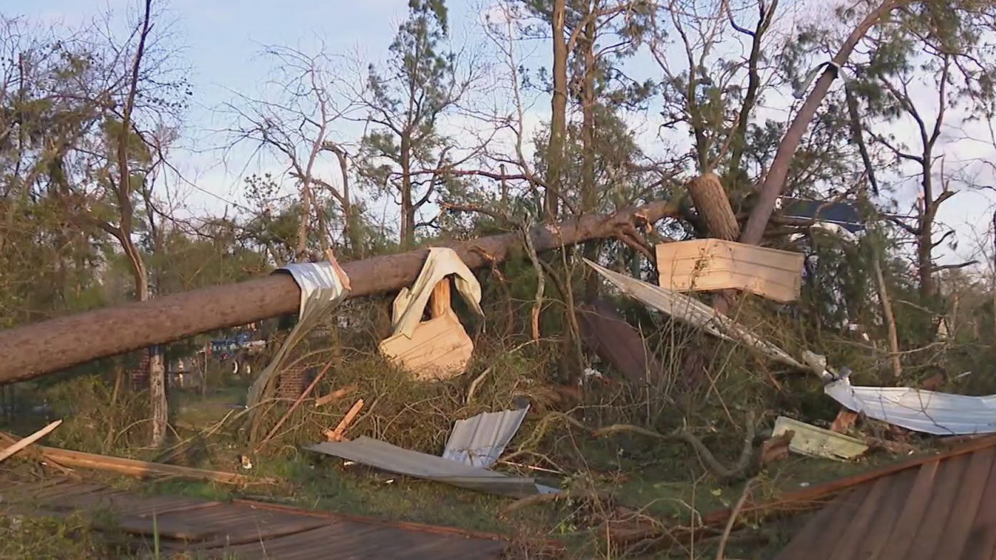 Cleanup underway after tornadoes ripped through Southeast Texas Cleanup underway after tornadoes ripped through Southeast Texas
