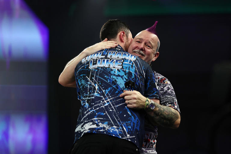 Peter Wright reveals what Luke Humphries said to him after World Darts ...