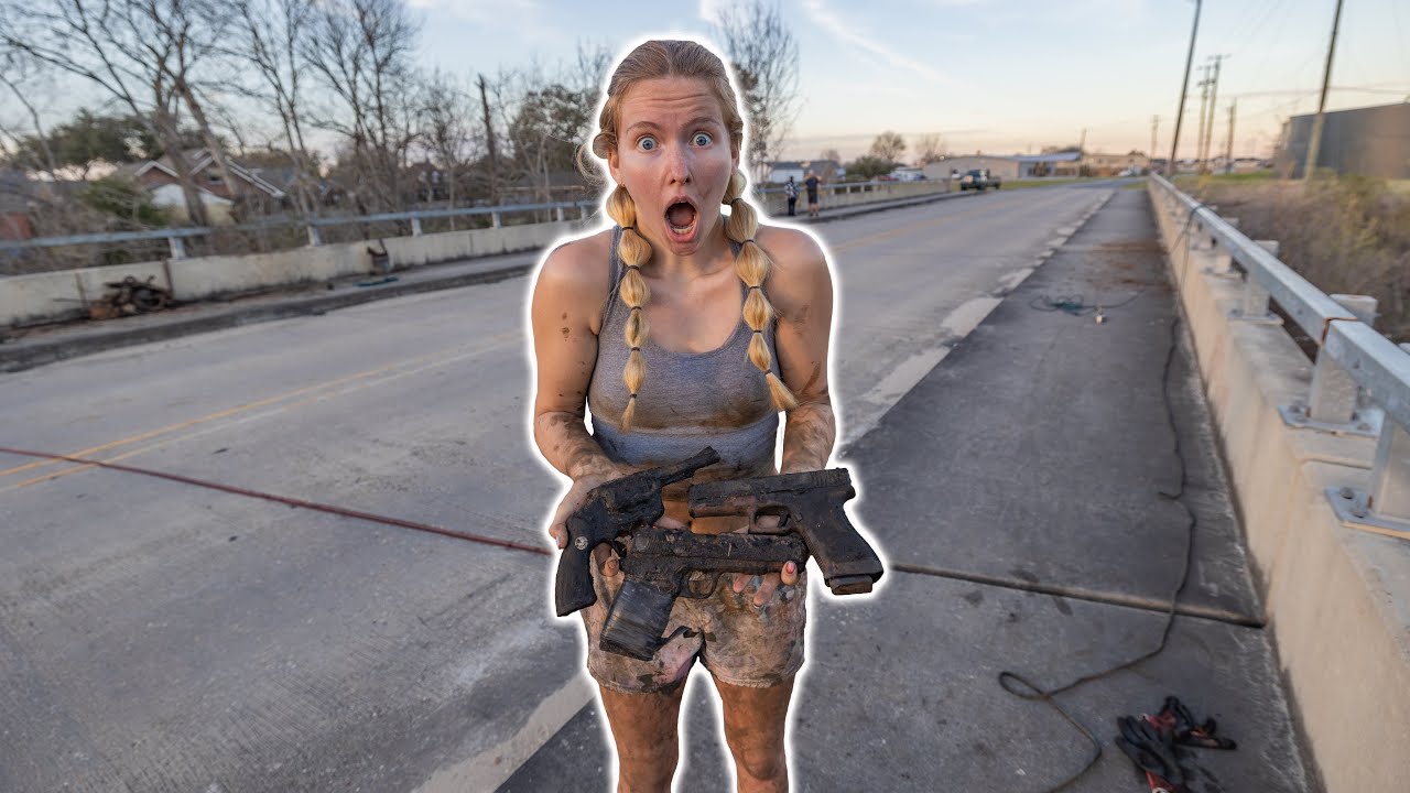 Magnet Fishing In Alligator Infested Waters - Lost Treasure Found In ...