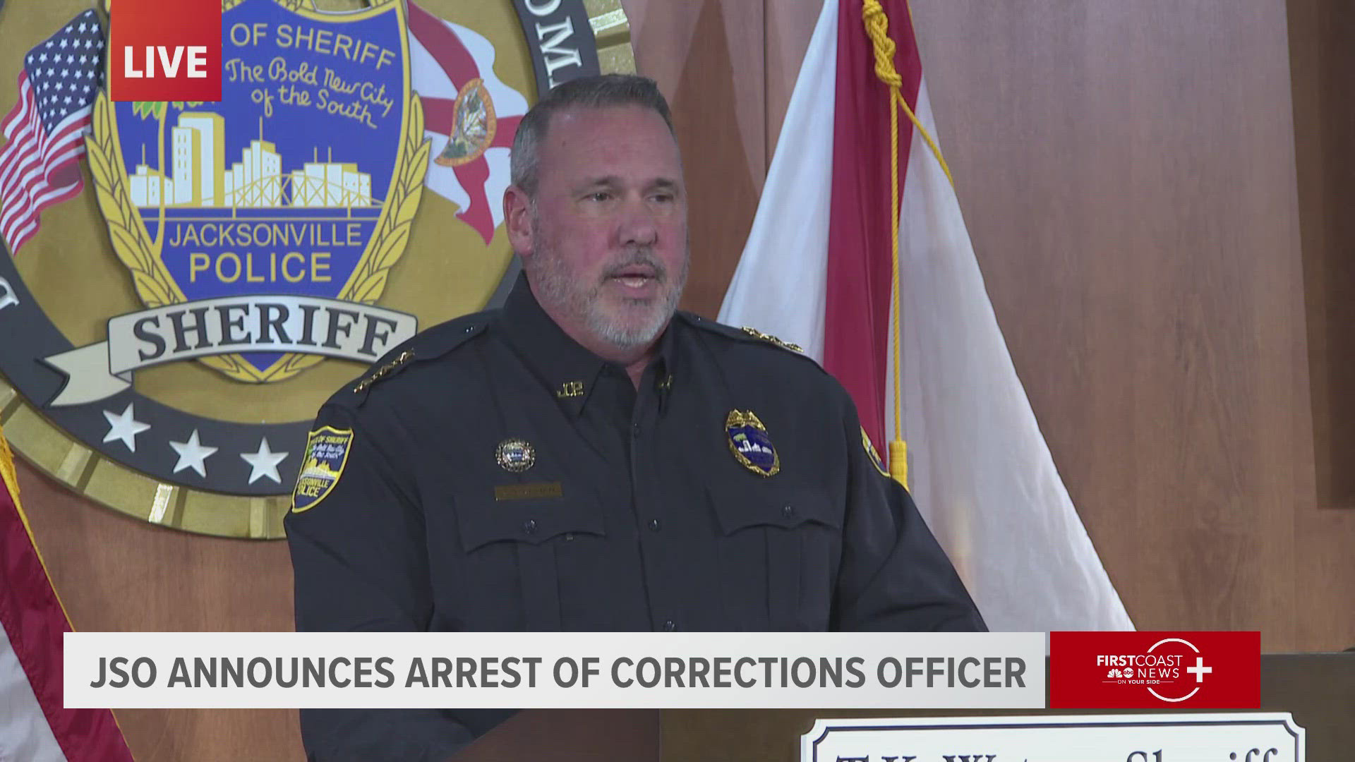 JSO: Corrections officer arrested on domestic battery charge JSO: Corrections officer arrested on domestic battery charge