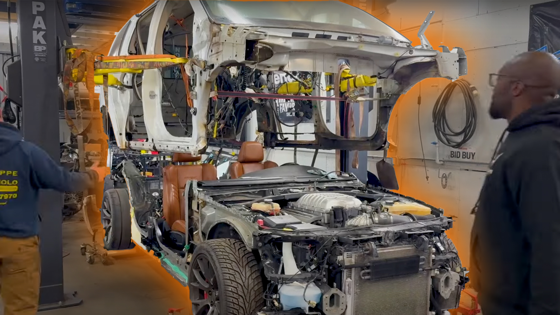 Work Begins for Real on World’s First Hellcat V8-Powered Chrysler Minivan