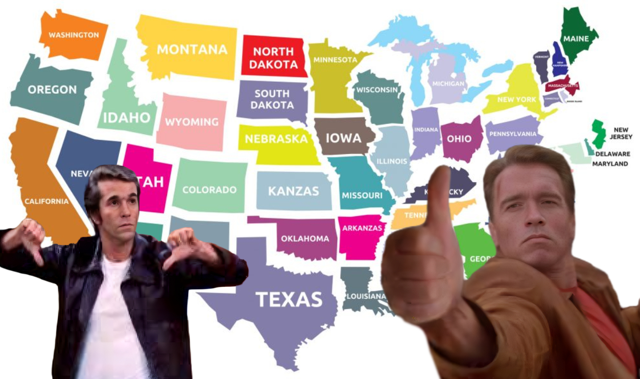 Ranking The States From Worst To Best—According To Data