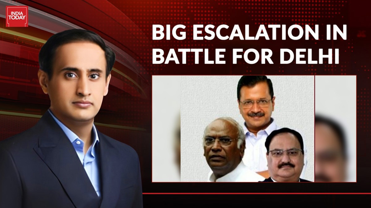 AAP Vs Congress Vs BJP: Who has the edge in Delhi? Big focus on Rahul ... AAP Vs Congress Vs BJP: Who has the edge in Delhi? Big focus on Rahul ...