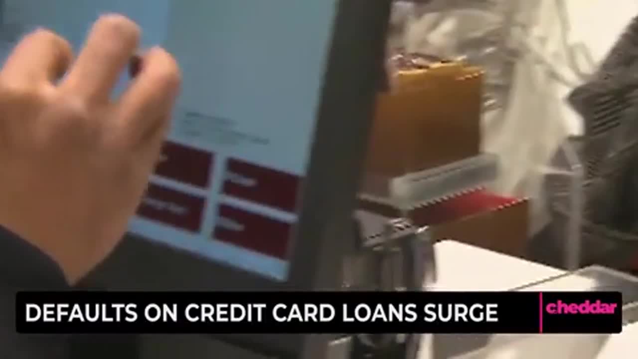 Defaults on Credit Card Loans Surge